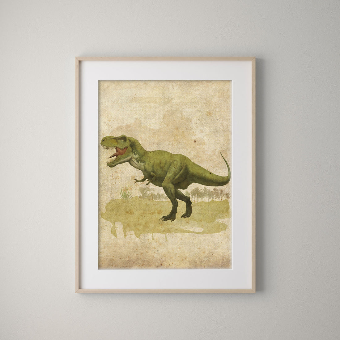 Vintage T-Rex Print - The Jurassic Store